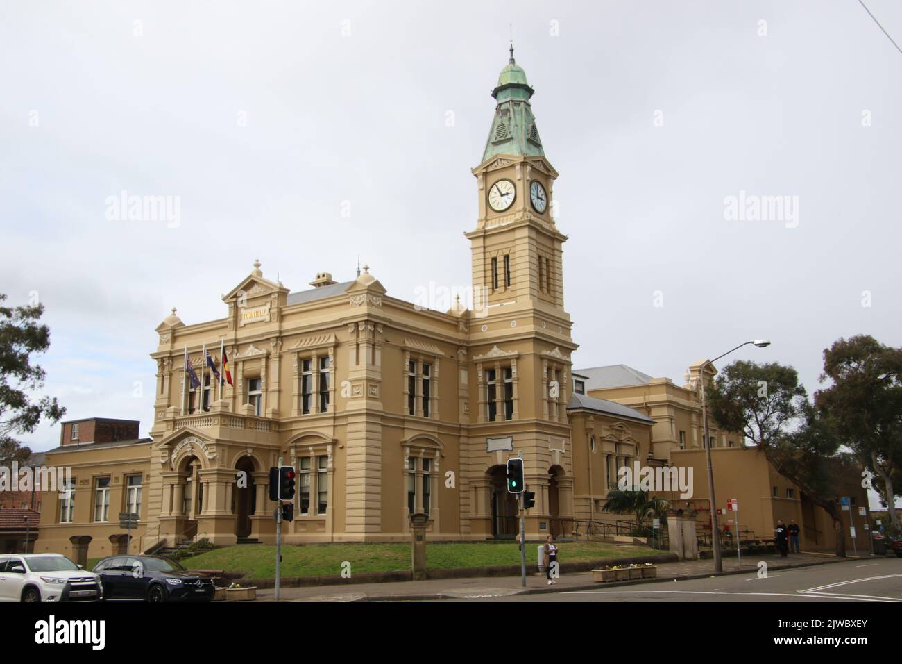 The Leichhardt Town Hall is a landmark civic building in Leichhardt, a ...