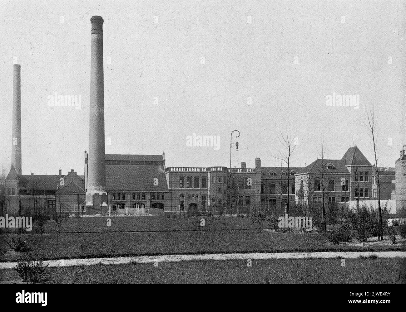 View of the surgical and women's clinic (government clinics; Justus van ...