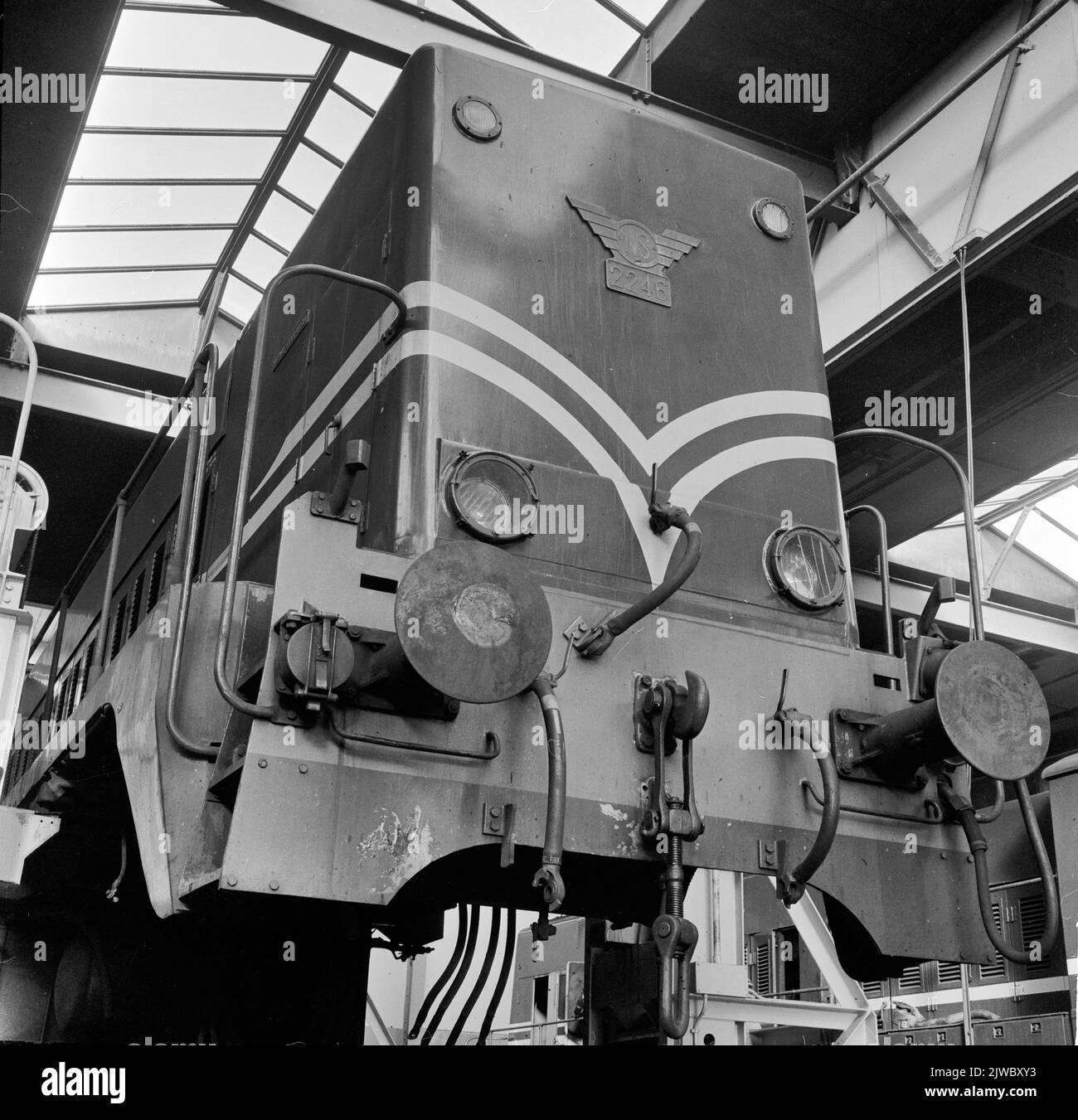 Image of the Diesel-Electric Locomotive No. 2248 (series 2200/2300) of the N.S. In the ...