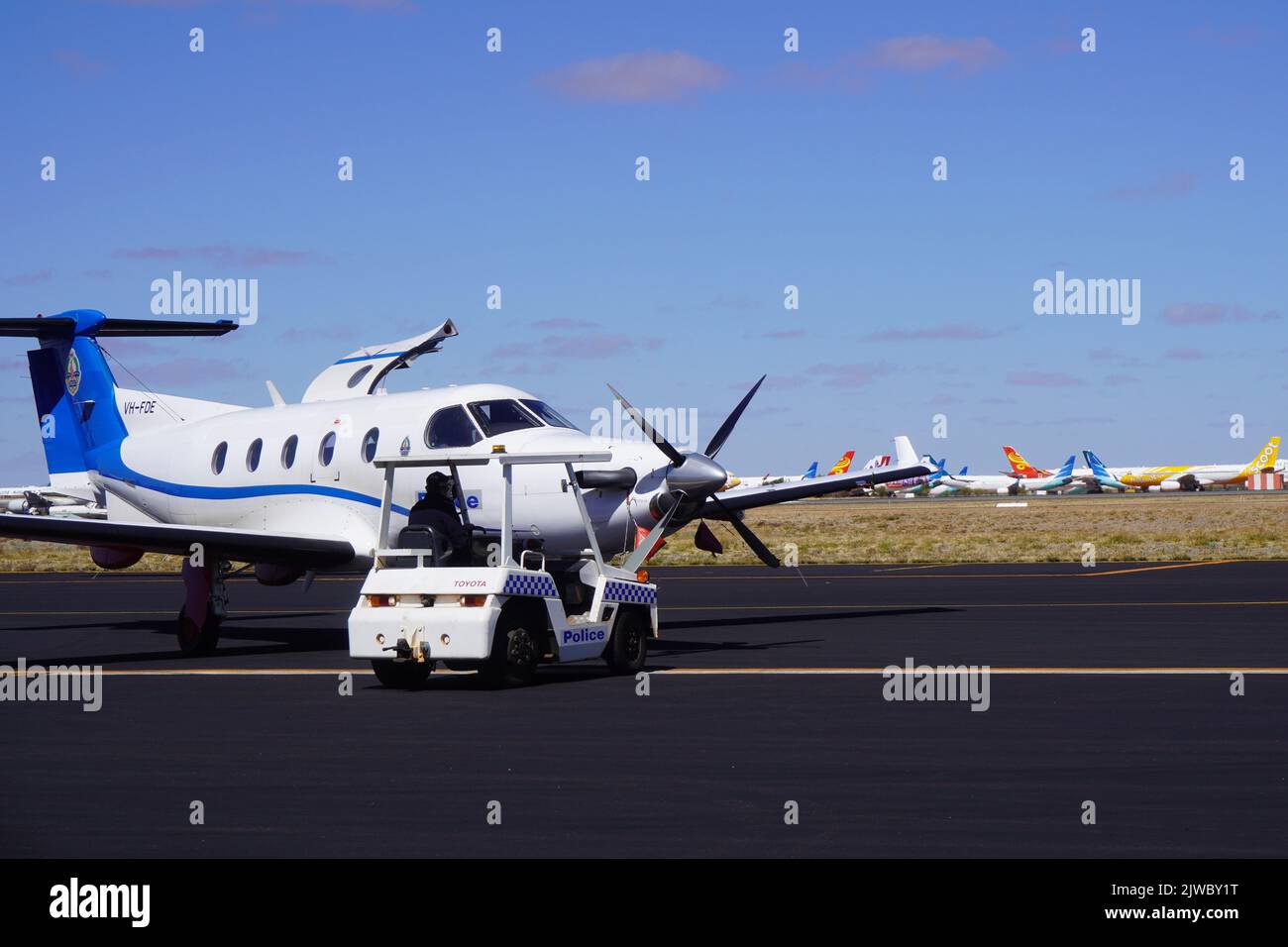 Police aircraft hi-res stock photography and images - Alamy