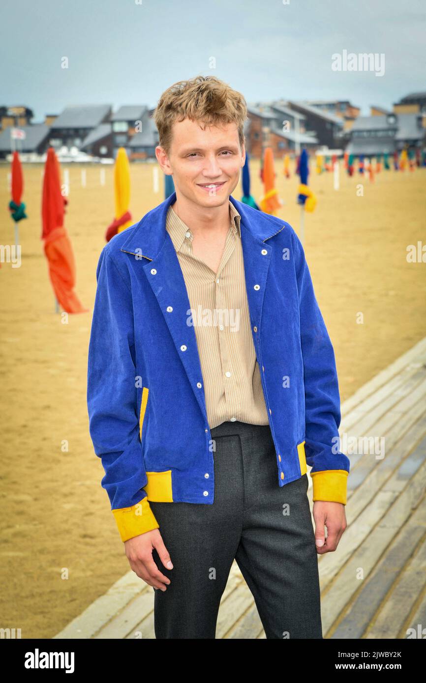 Taddeo Kufus poses before the "Les Rascals" photocall during the 47th ...