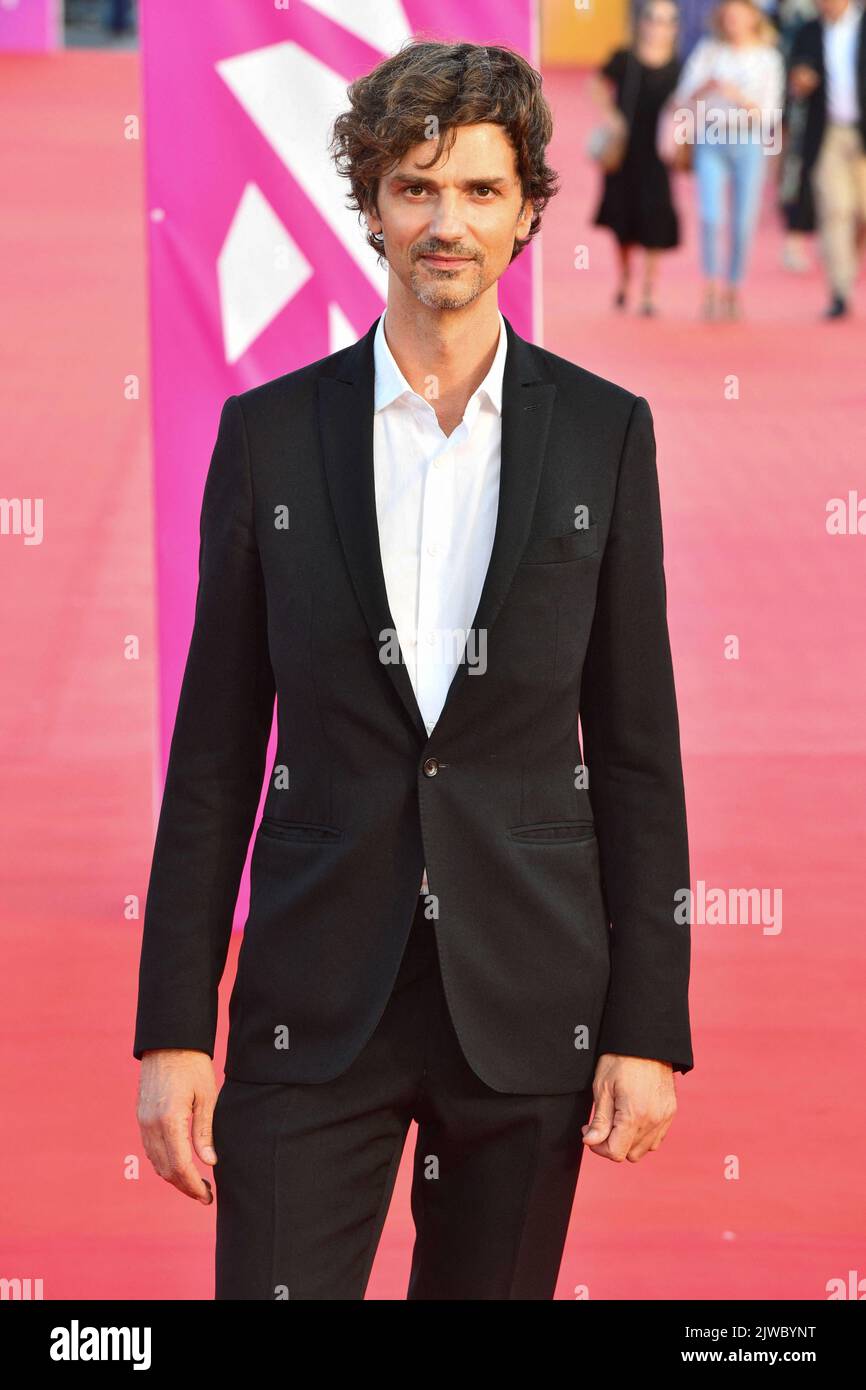 David Jarre attends the red carpet for the opening ceremony during the ...