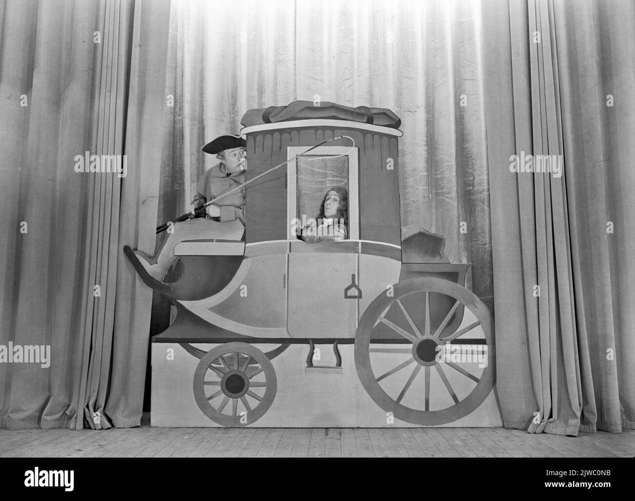 Image of a scene from the program "ABC Expres" of the ABC cabaret Stock ...