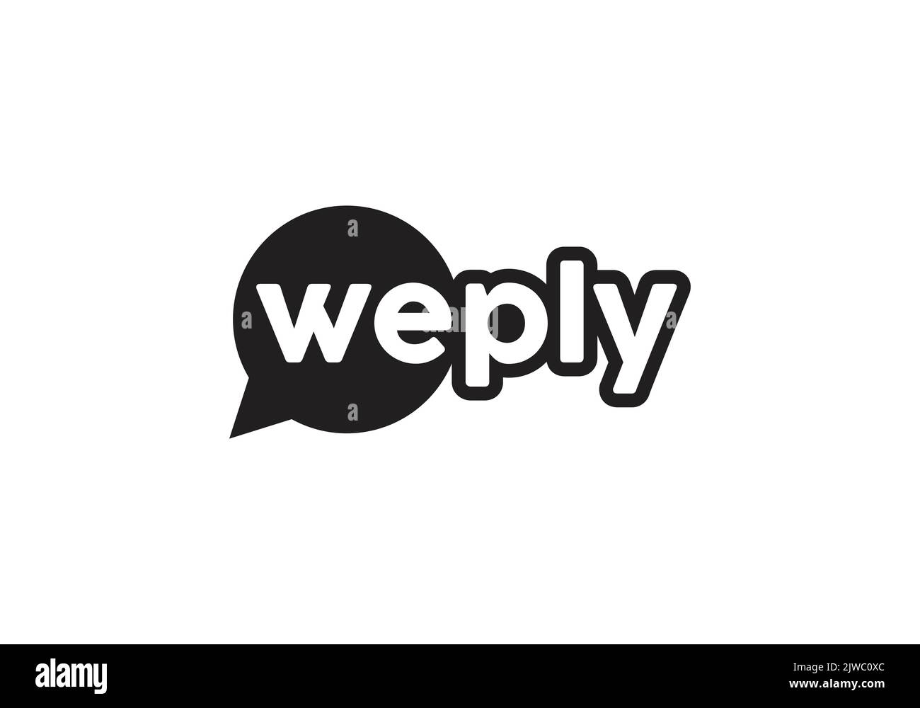 WePly Communication Messaging Chatting Speech Bubble SMS Reply Comment ...