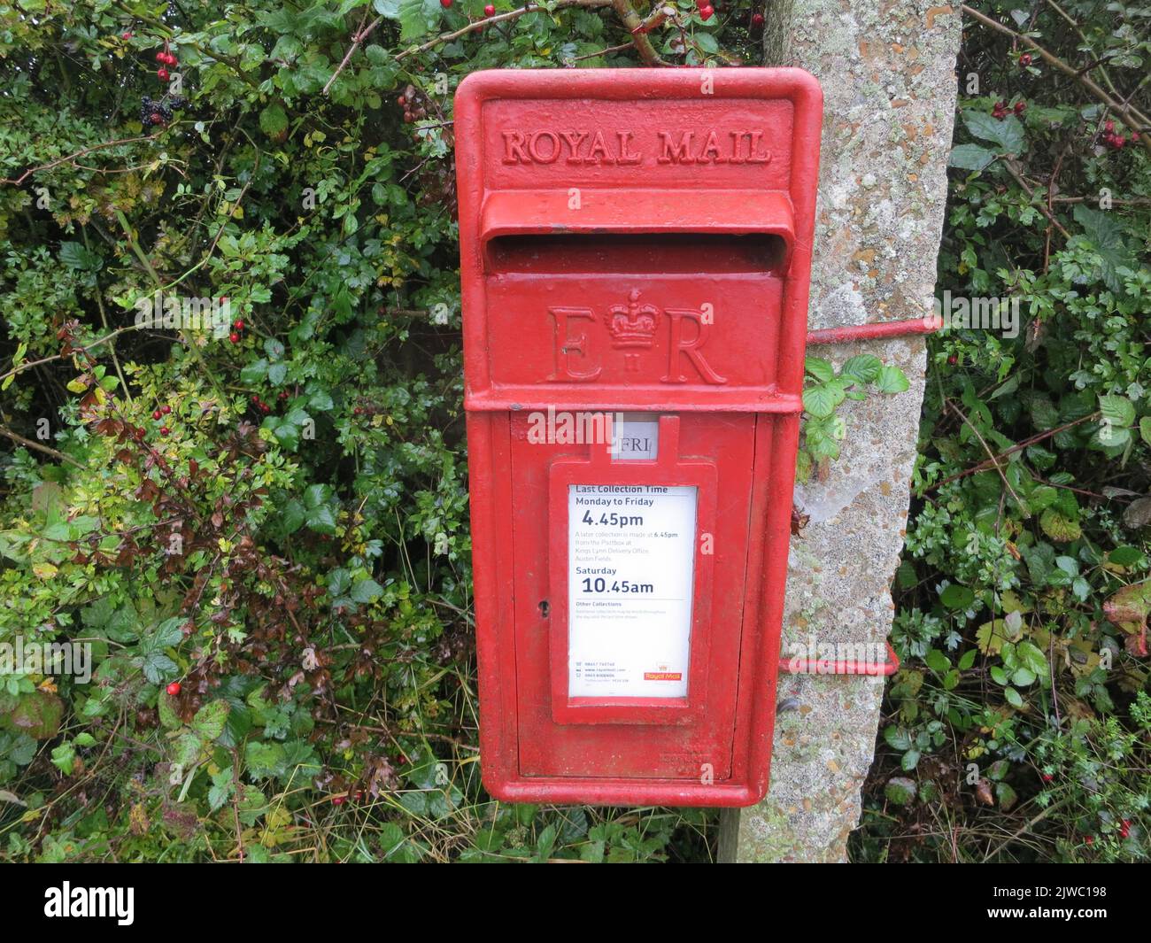 The Peddars Way National Trail long distance footpath. Norfolk. England ...