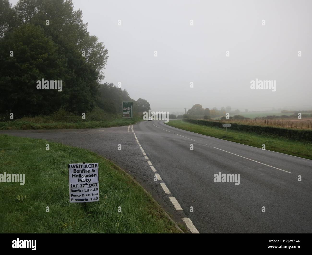 The Peddars Way National Trail long distance footpath. Norfolk. England ...
