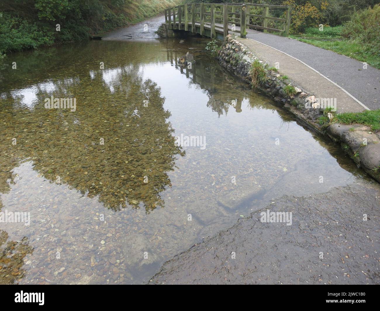 The Peddars Way National Trail long distance footpath. Norfolk. England ...