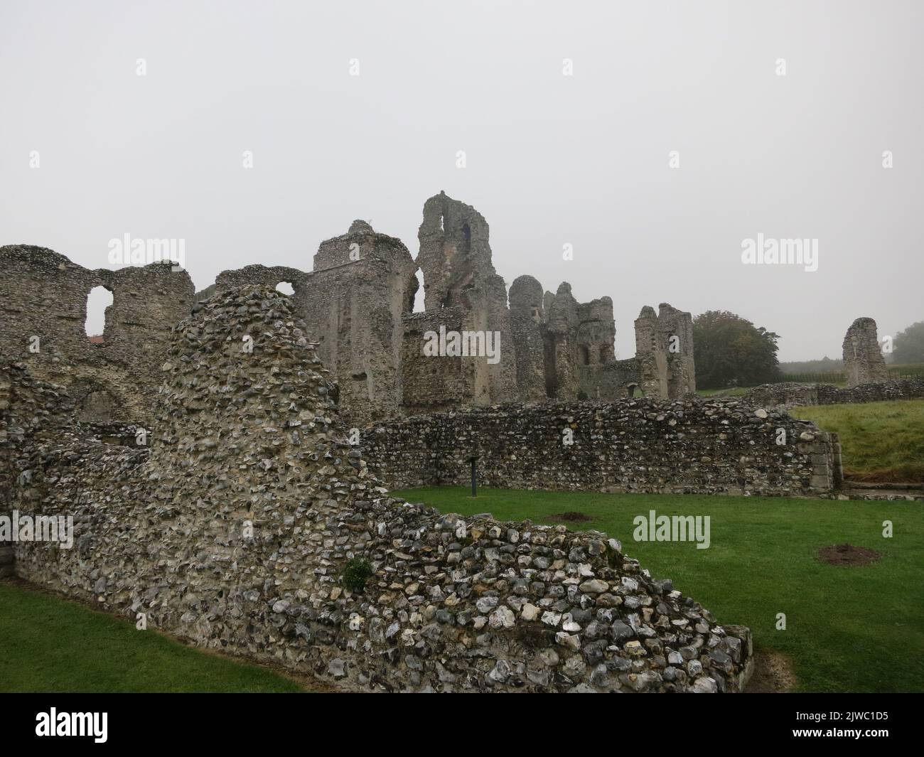 The Peddars Way National Trail long distance footpath. Norfolk. England ...
