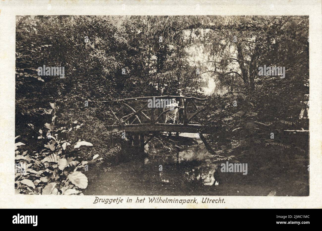 View in the Wilhelminapark in Utrecht Stock Photo - Alamy