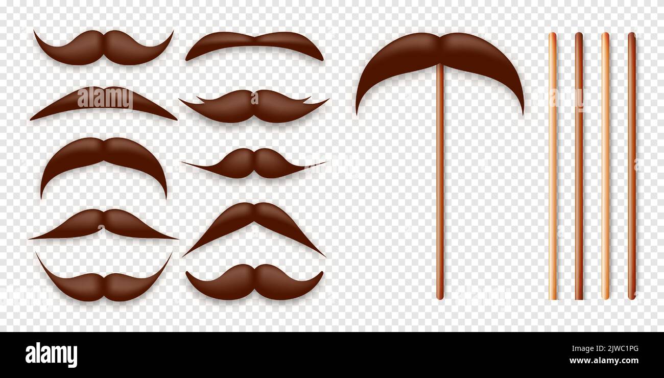Brown Moustache Clip Art