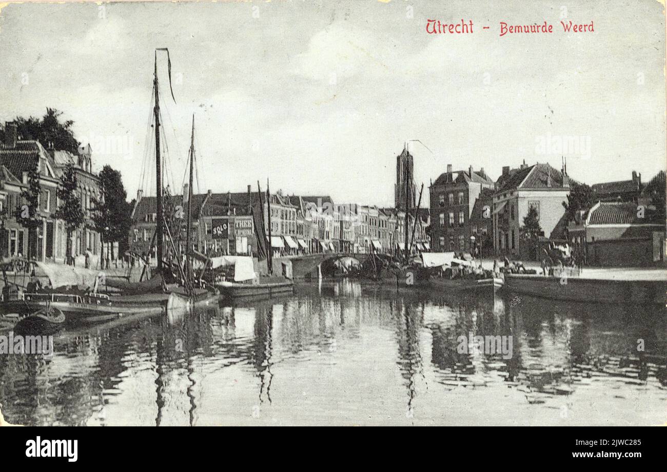 Utrecht - Bemuurde Weerd Stock Photo - Alamy