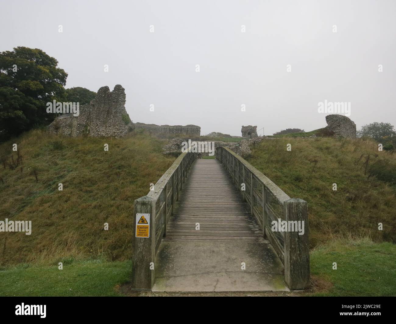 The Peddars Way National Trail long distance footpath. Norfolk. England ...