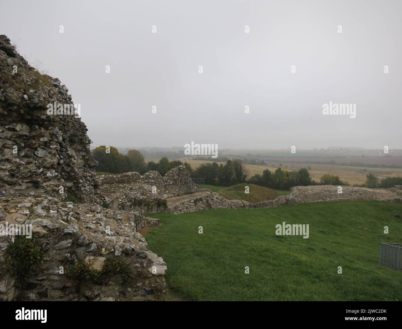 The Peddars Way National Trail long distance footpath. Norfolk. England ...