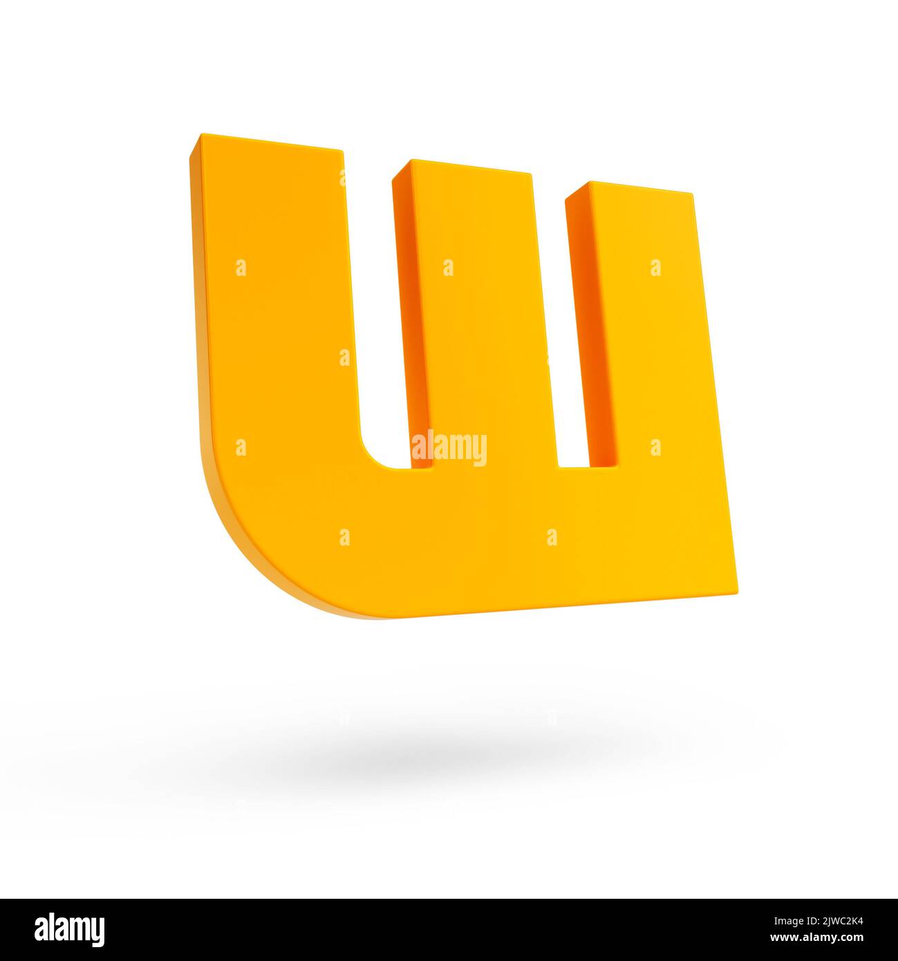 Wattpad - realistic 3D social media logo floating isolated on a white ...