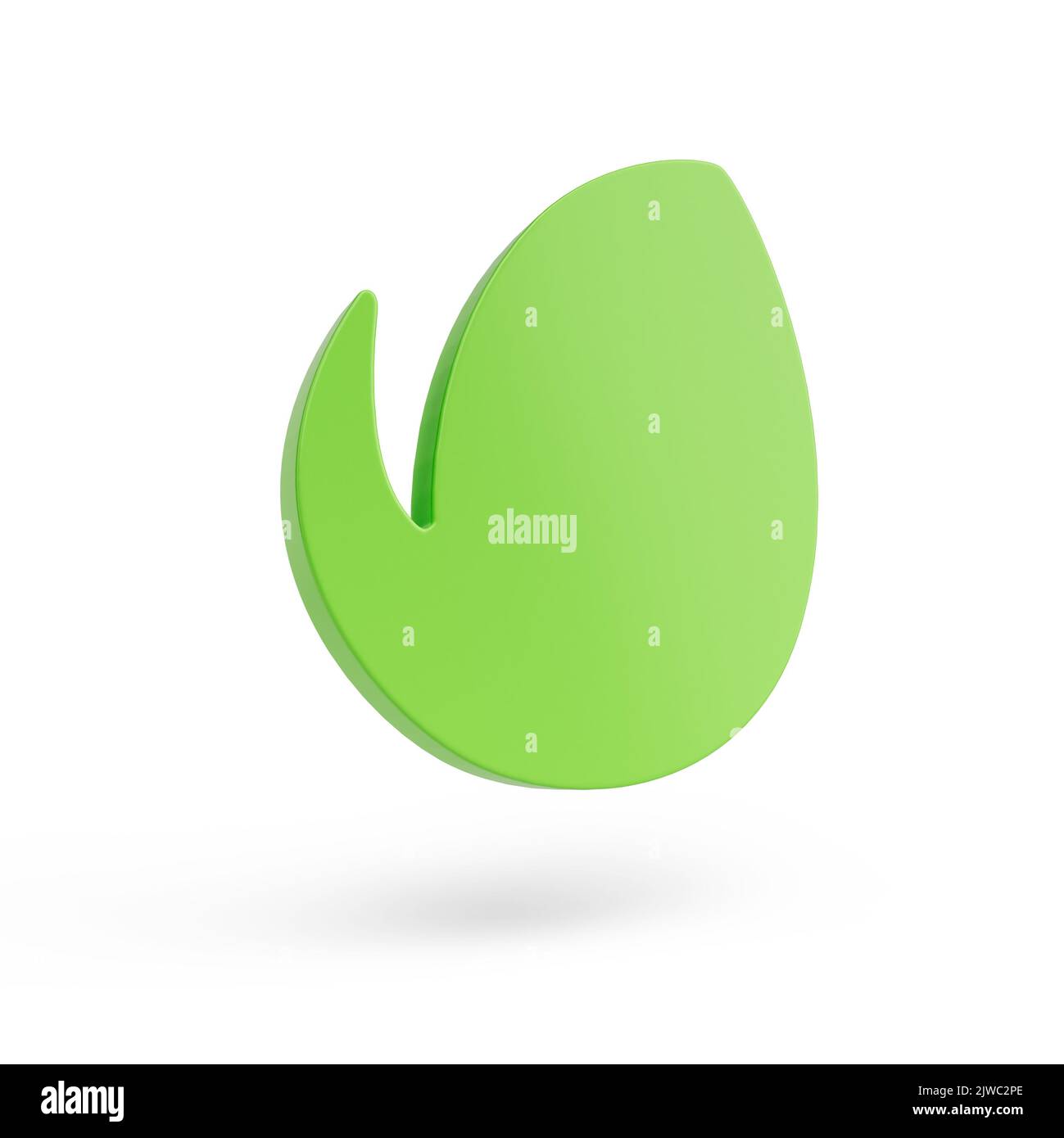 Envato - realistic 3D social media logo floating isolated on a white ...