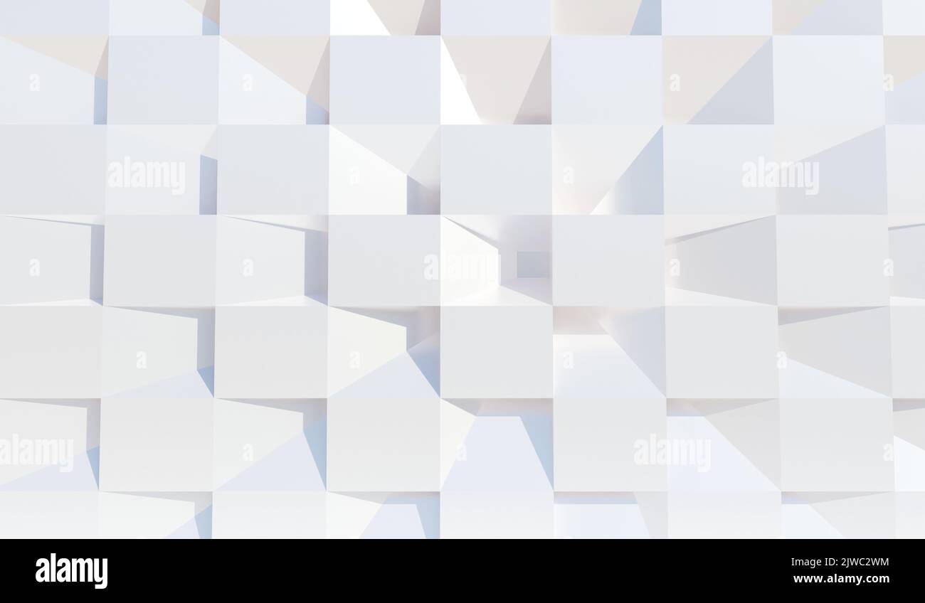 White Abstract geometric shapes background ideal for poster, cover ...