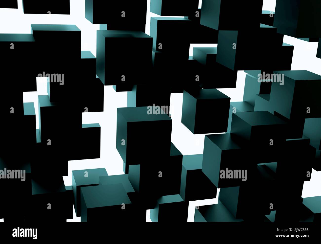Abstract 3D Art Background. 3D Rendering Stock Photo - Alamy