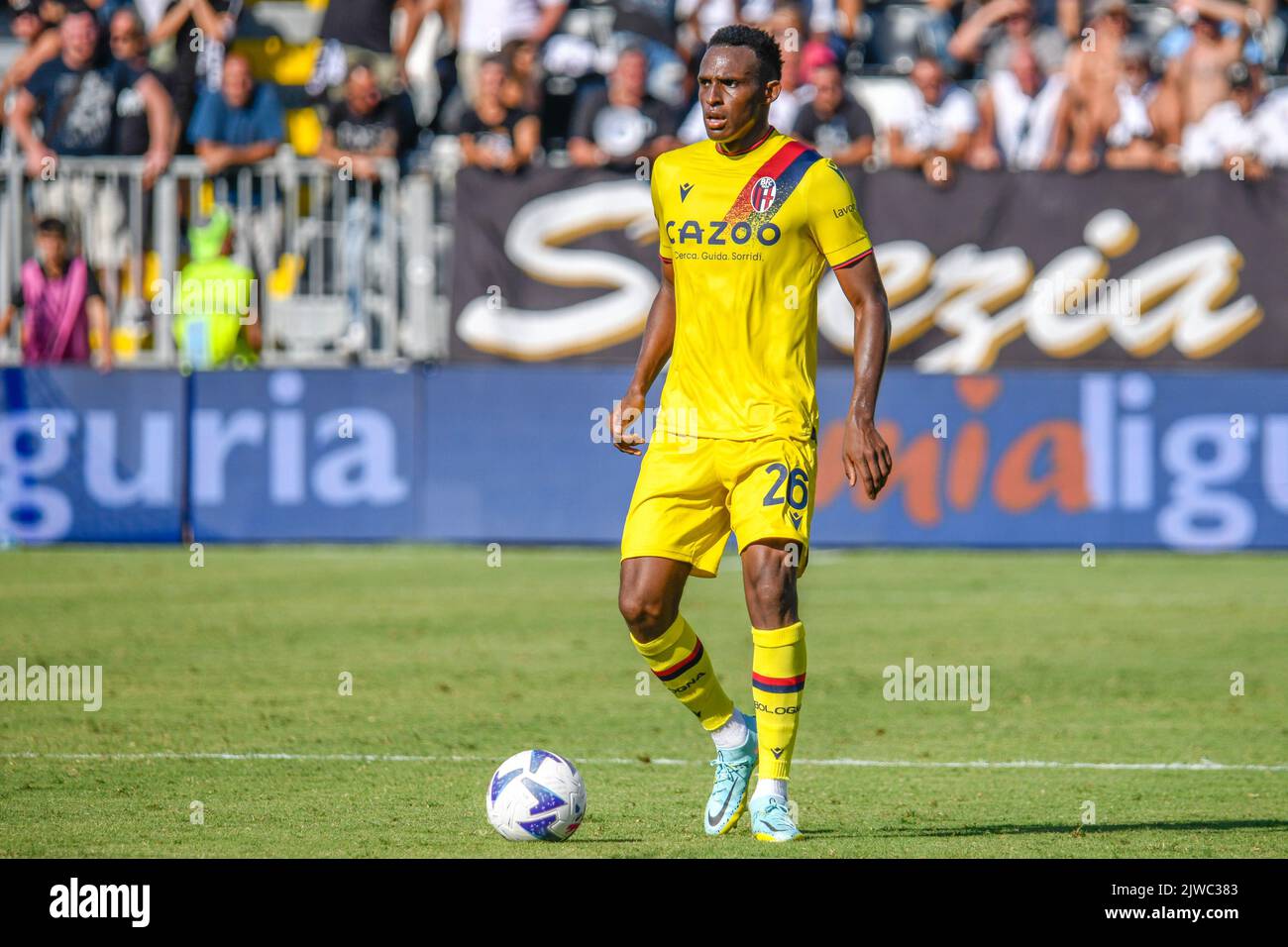 Alberto Picco stadium, La Spezia, Italy, September 04, 2022, Bologna's ...