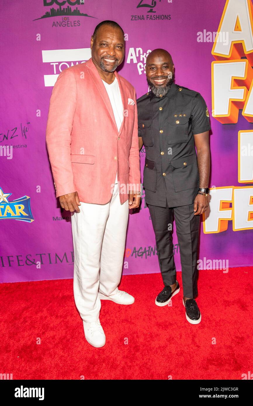 Los Angeles, USA. 04th Sep, 2022. Petri Hawkins-Byrd, Peter Lentini ...