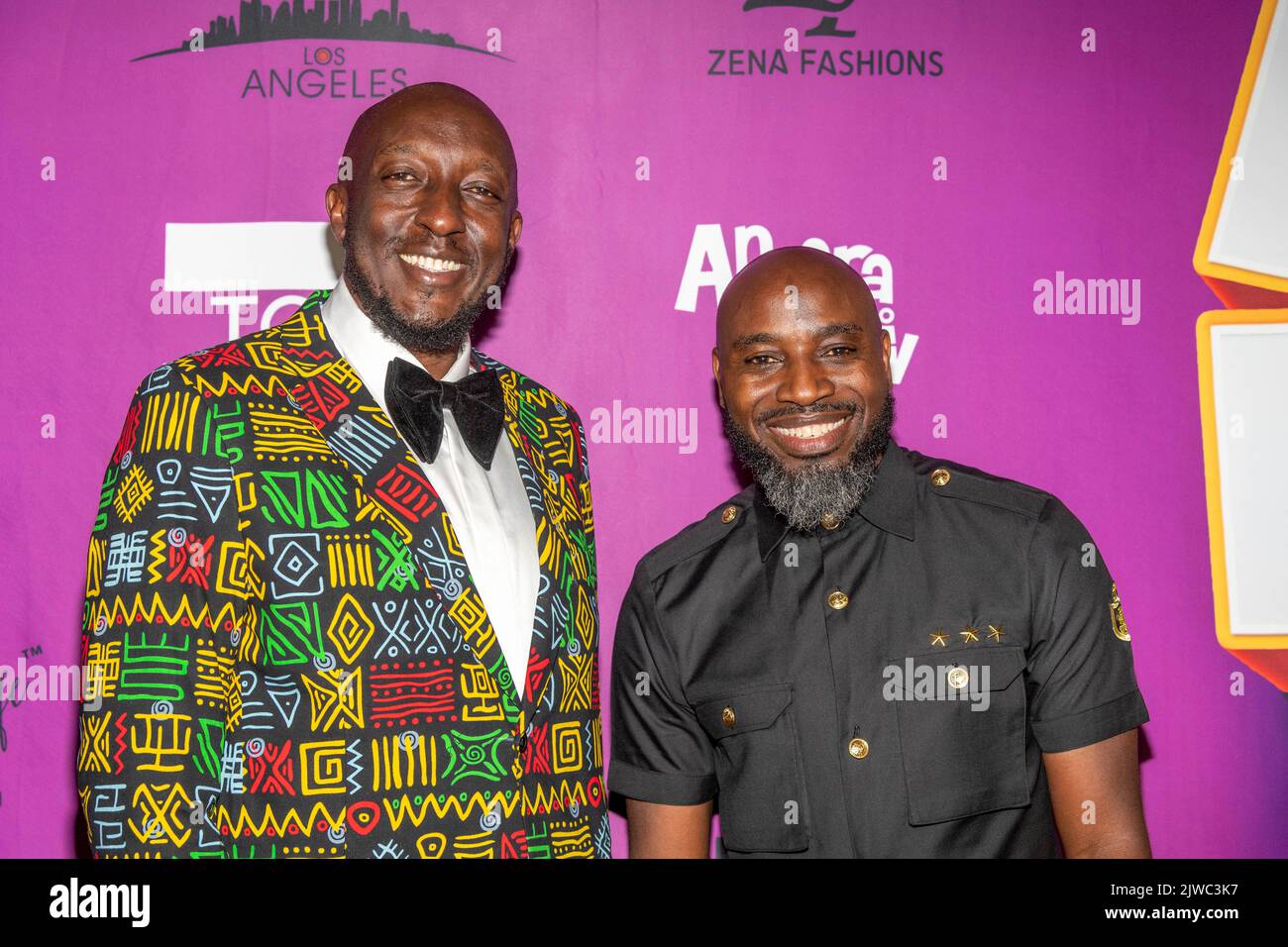 Los Angeles, USA. 04th Sep, 2022. Tomas Kwaka Omolo, Peter Lentini ...