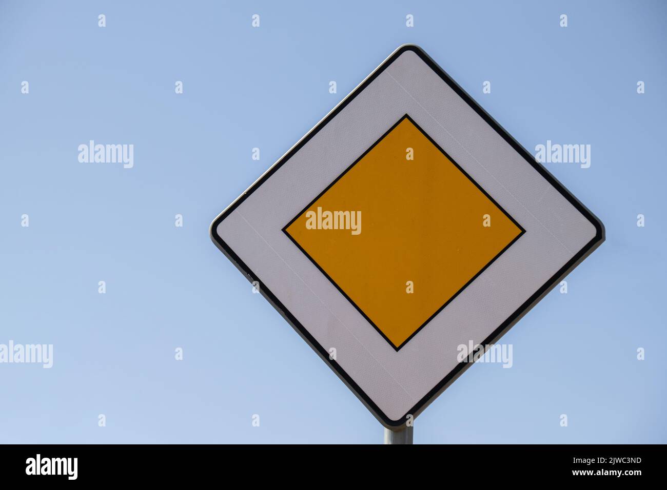Road sign main road. Speed main road daytime. Road rules International ...