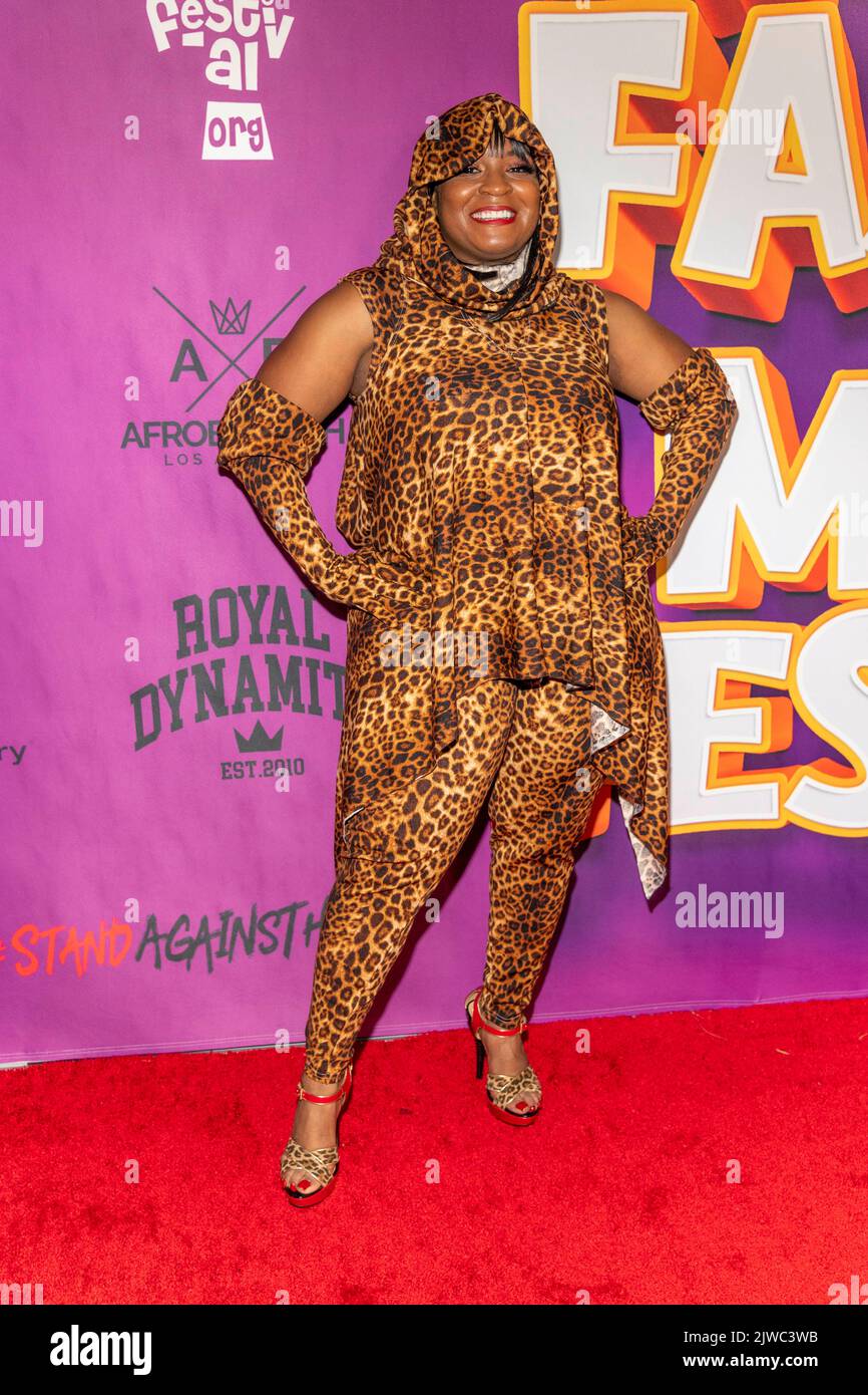 Los Angeles, USA. 04th Sep, 2022. Damia Gordon - model attends Peter ...