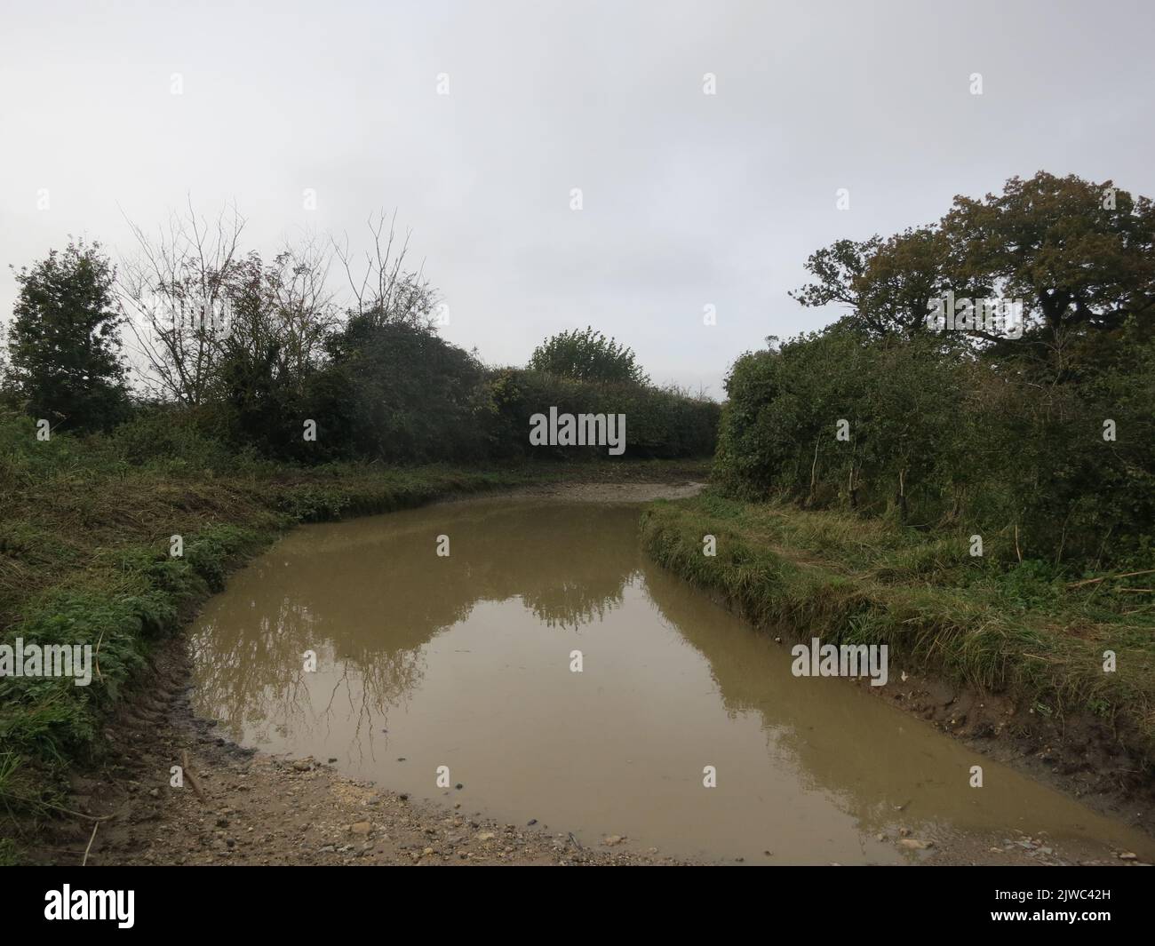 The Peddars Way National Trail long distance footpath. Norfolk. England ...