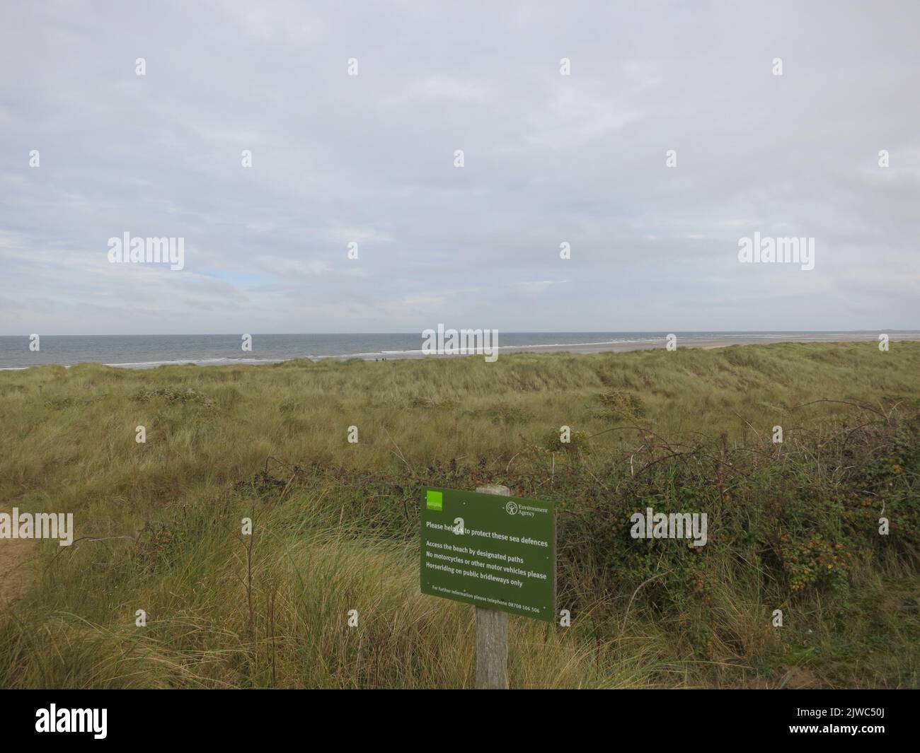 Norfolk Coast Path National Trail long-distance footpath. AONB. Norfolk ...