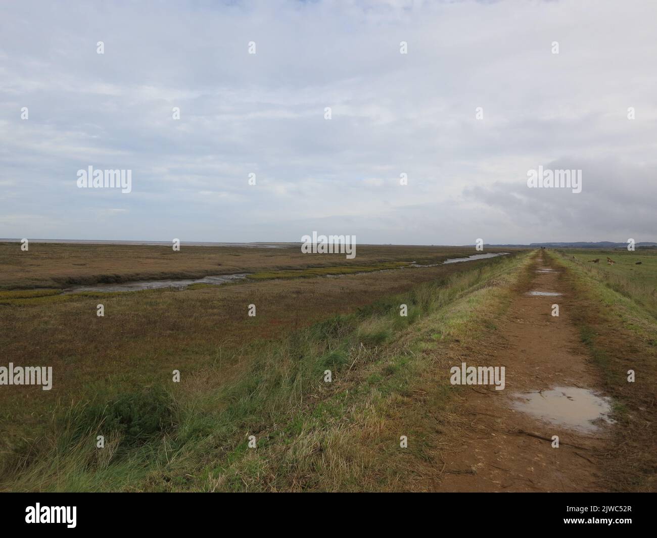 Norfolk Coast Path National Trail long-distance footpath. AONB. Norfolk ...