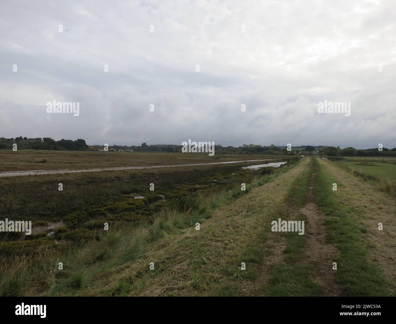 Norfolk Coast Path National Trail long-distance footpath. AONB. Norfolk ...