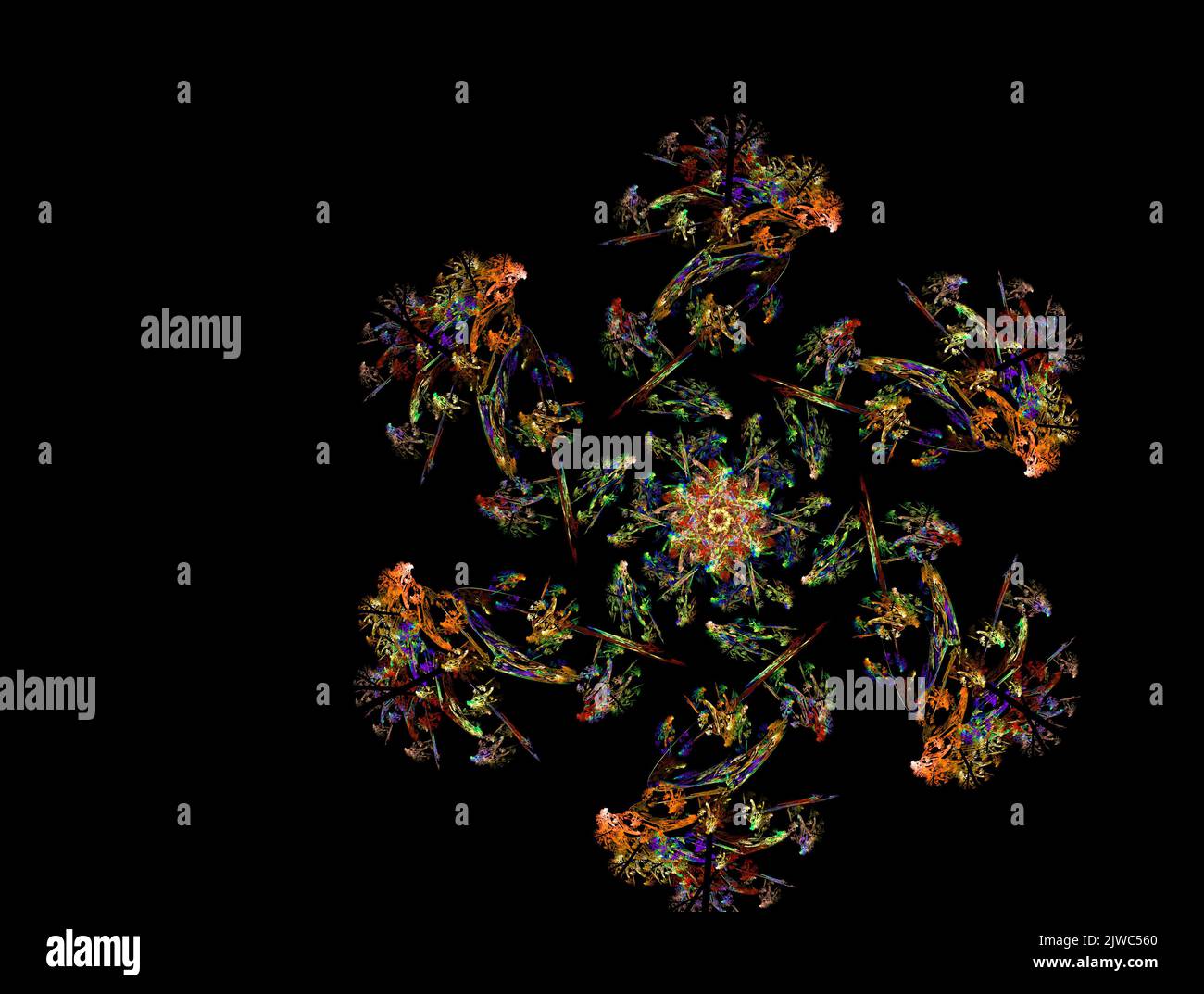 Imaginatory lush fractal texture image abstract background Stock Photo ...