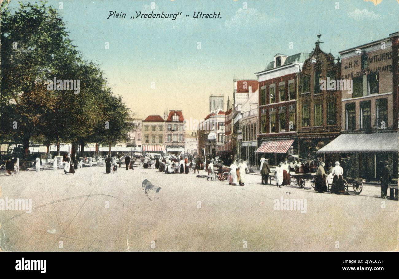View of the northeast corner of Vredenburg in Utrecht Stock Photo - Alamy