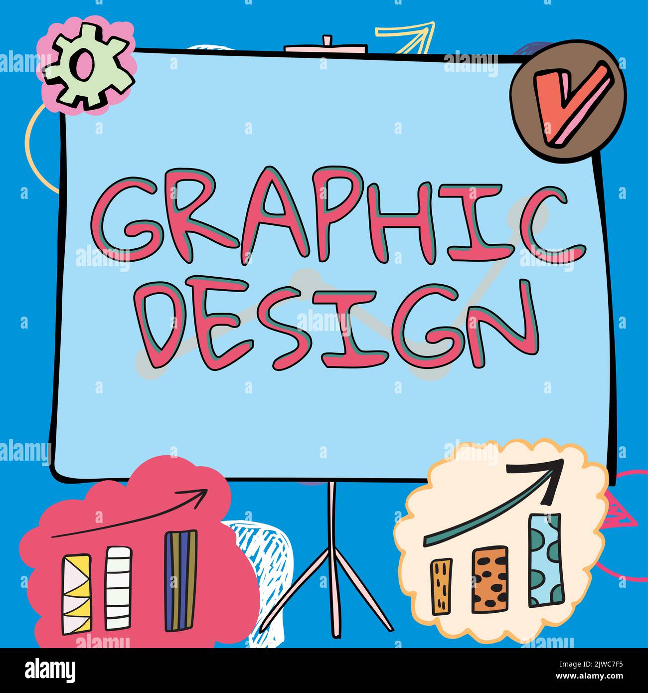 Inspiration showing sign Graphic Designart or skill of combining text and pictures in ...