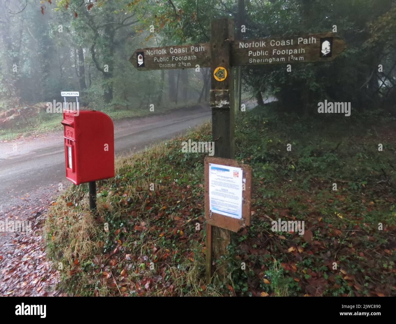 Norfolk Coast Path National Trail long-distance footpath. AONB. Norfolk ...
