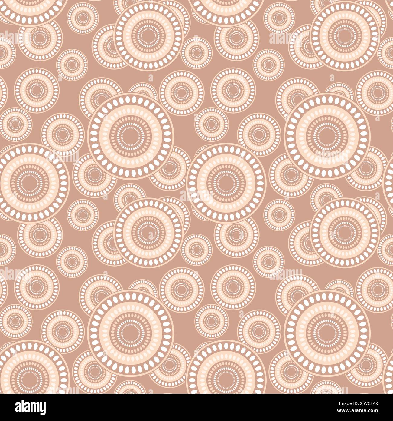 Seamless pattern with geometric aboriginal ornament. Ethnic tribal ...