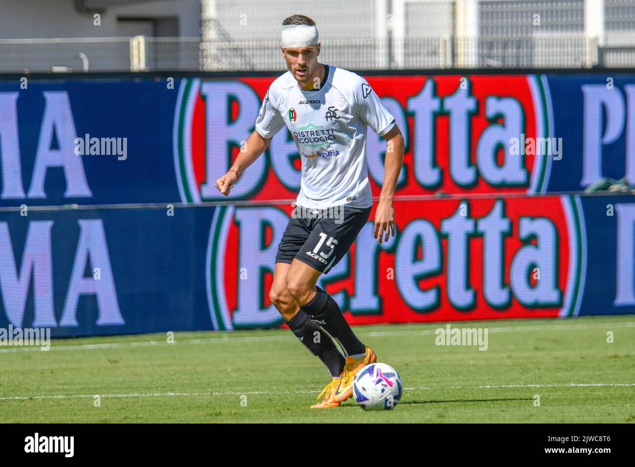 Alberto Picco stadium, La Spezia, Italy, September 04, 2022, Spezia's ...