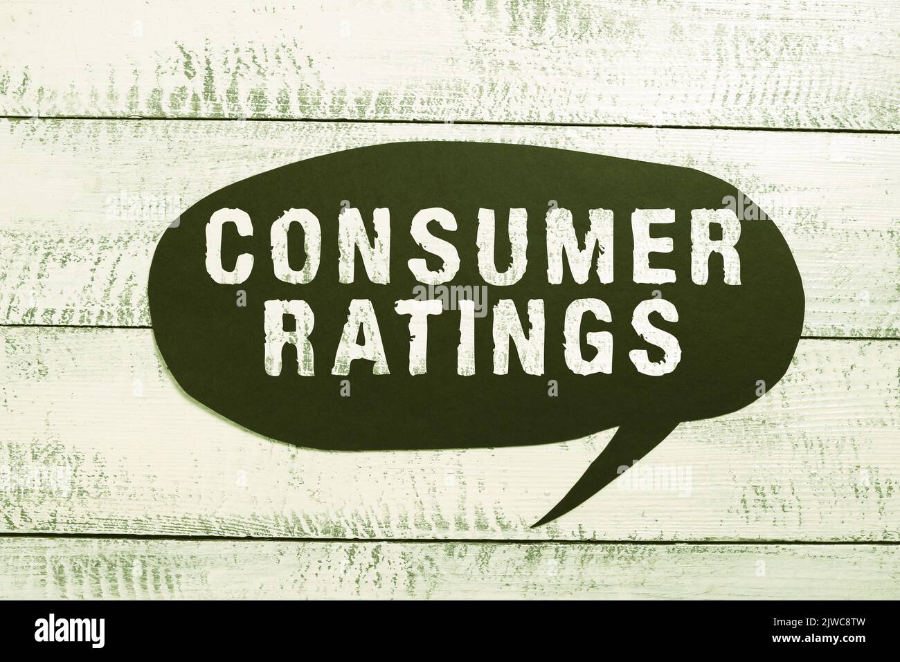 Hand writing sign Consumer Ratingsfeedback given by clients after ...