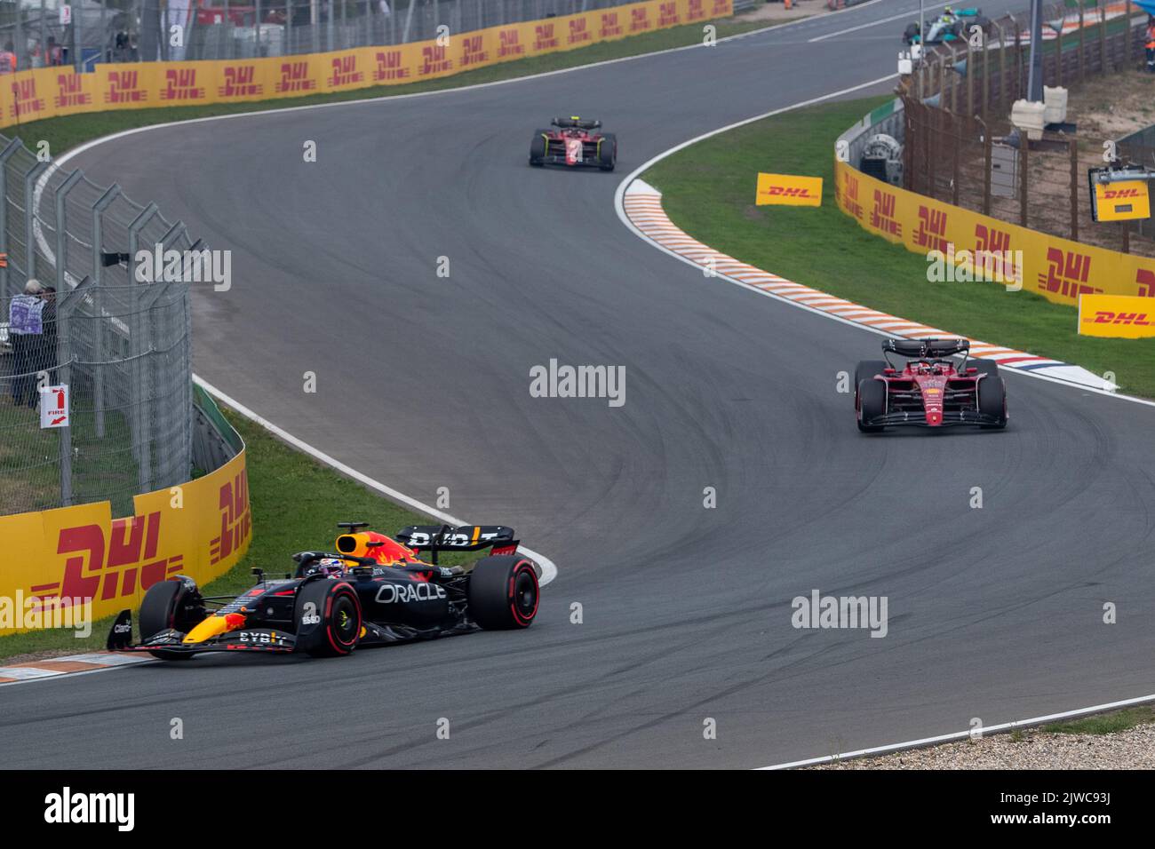 In the lead max verstappen ahead of charles leclerc hi-res stock photography and images - Alamy
