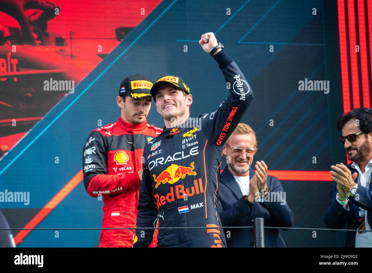Max verstappen 2022 dutch gp podium hi-res stock photography and images ...