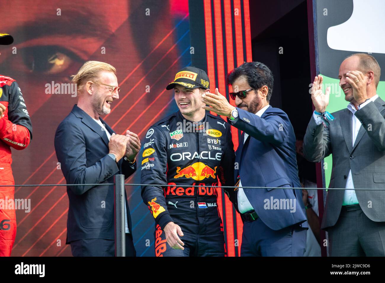 Max verstappen 2022 dutch gp podium hi-res stock photography and images ...