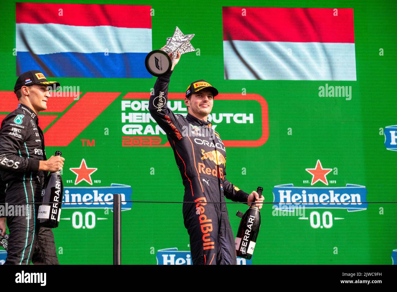 Max verstappen 2022 dutch gp podium hi-res stock photography and images ...