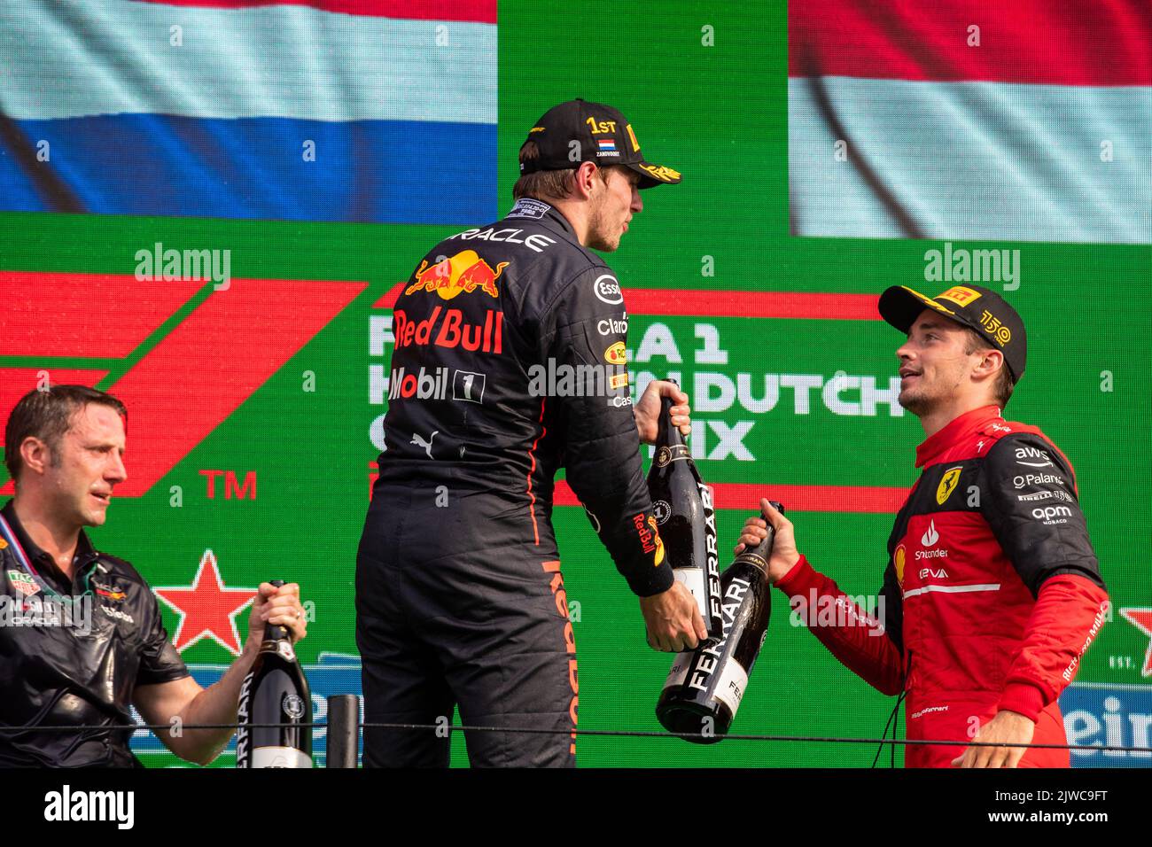 Zandvoort, Netherlands. 04th Sep, 2022. ZANDVOORT, Netherlands., . in Zandvoort, PODIUM, race ...