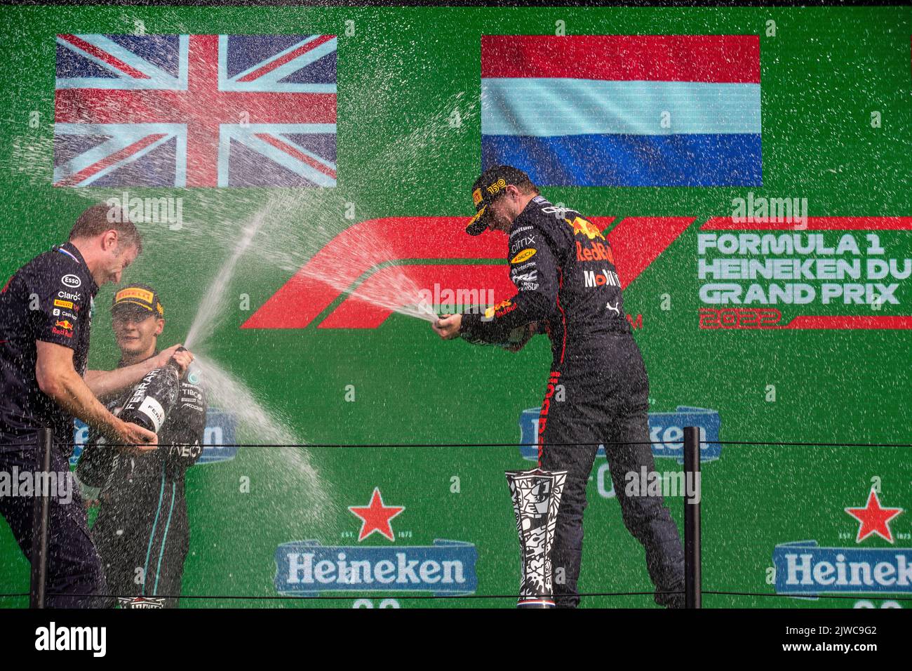 Max verstappen 2022 dutch gp podium hi-res stock photography and images ...