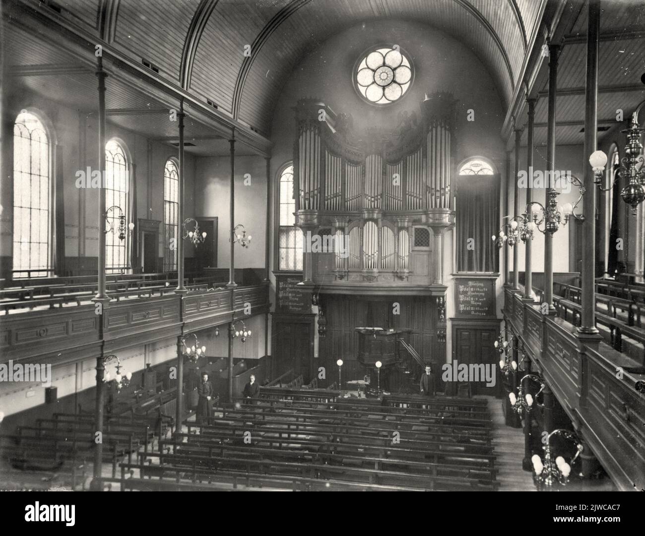 Interior of the Westerkerk (Catharijnekade 9) in Utrecht Stock Photo ...