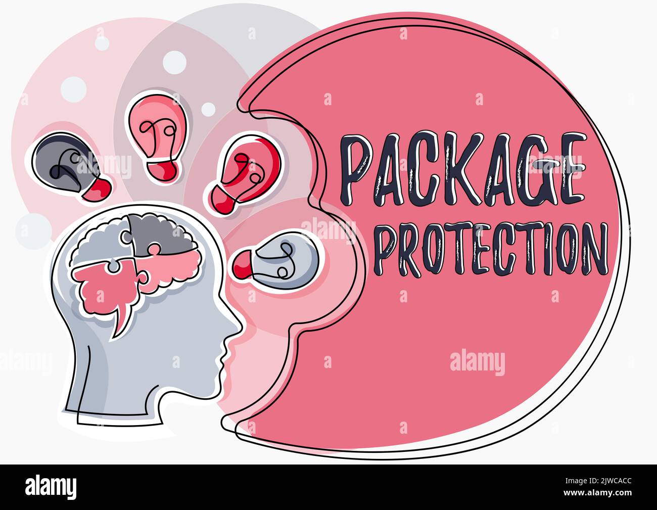 Writing displaying text Package ProtectionWrapping and Securing items ...