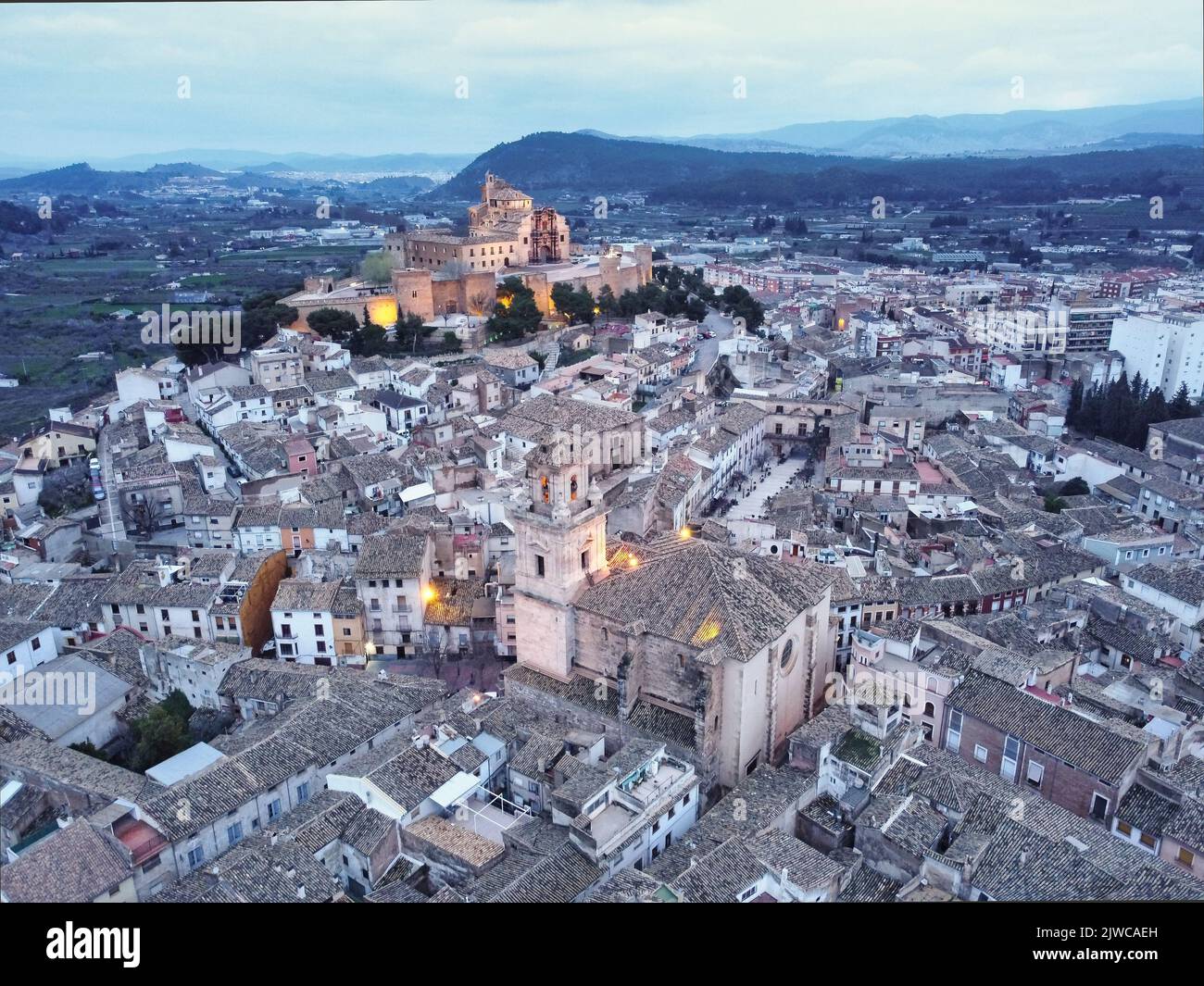 Old buildings in caravaca de la cruz hi-res stock photography and ...