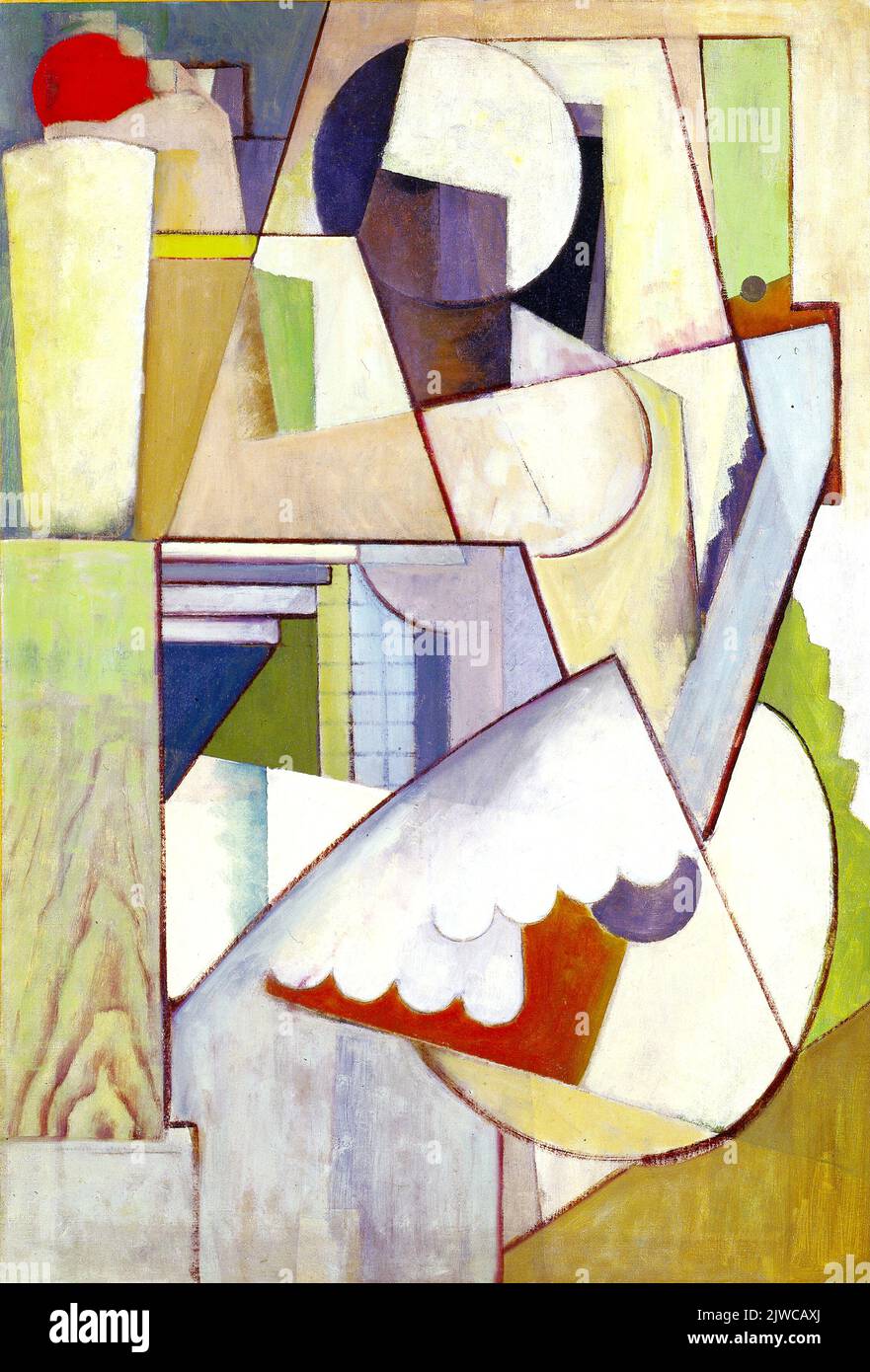 Henry Fitch Taylor - Figure with Guitar - 1914 Stock Photo - Alamy