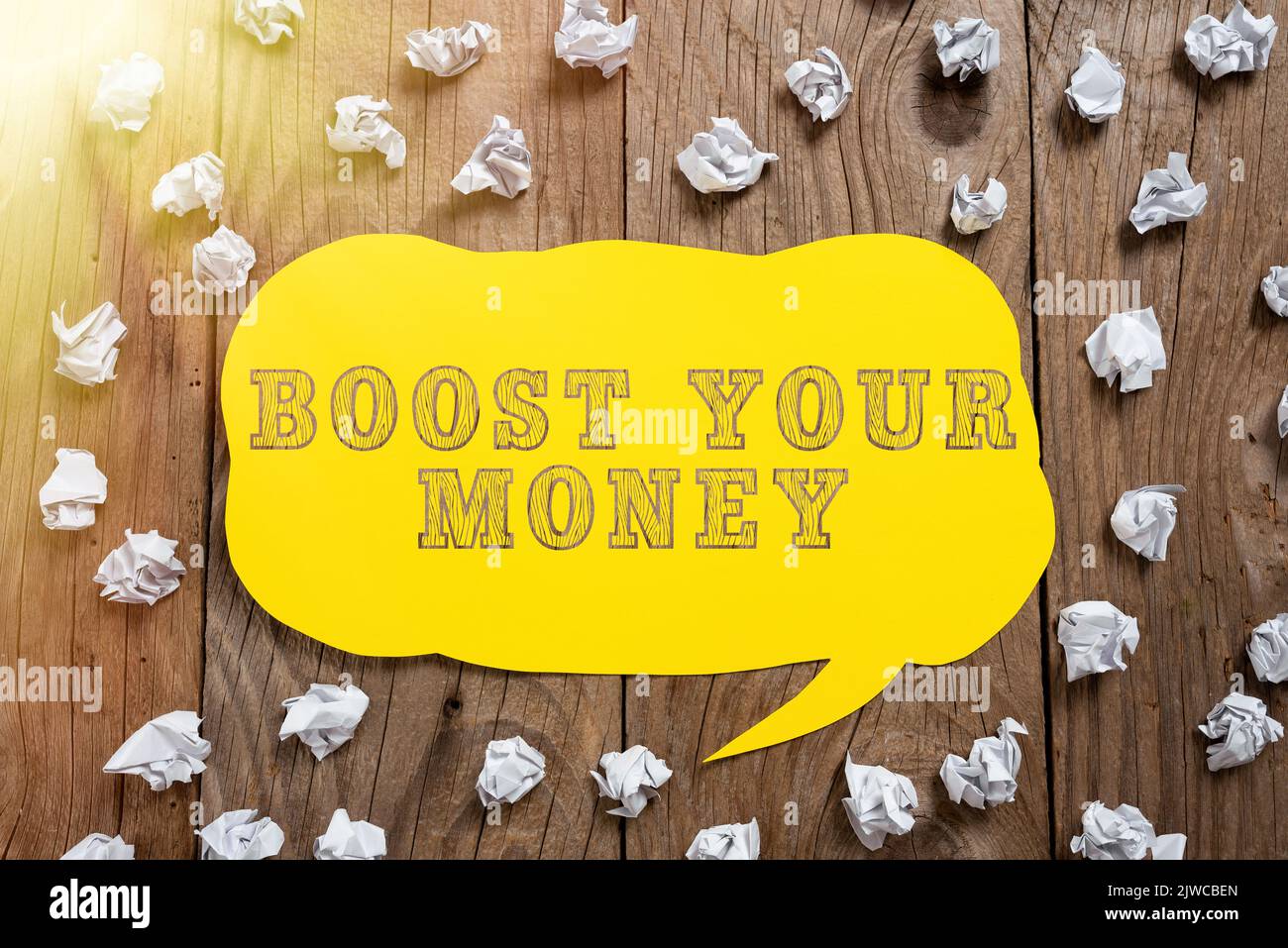 Conceptual display Boost Your Moneyincrease your bank saving using ... Conceptual display Boost Your Moneyincrease your bank saving using ...