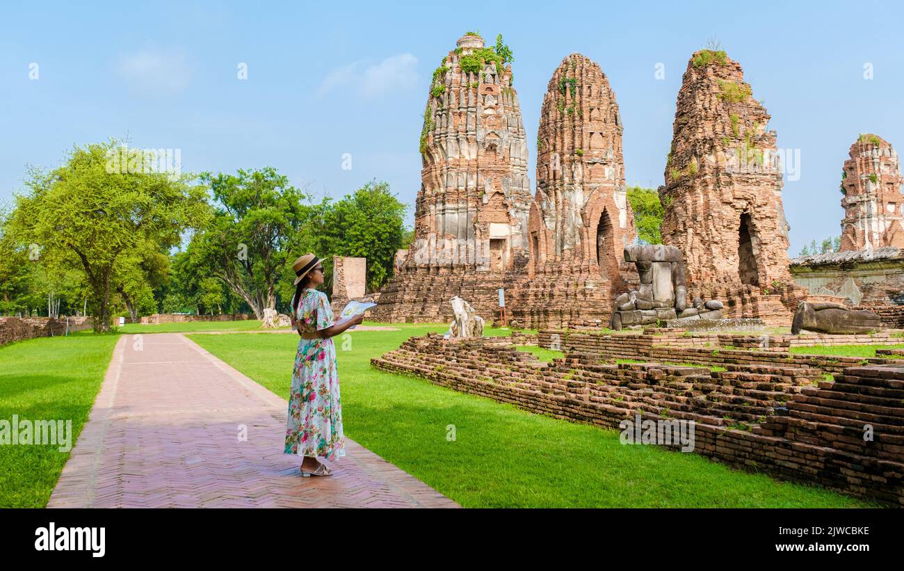 Ayutthaya map hi-res stock photography and images - Alamy