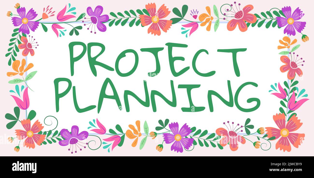 Conceptual display Project Planningschedules such as Gantt charts to ...